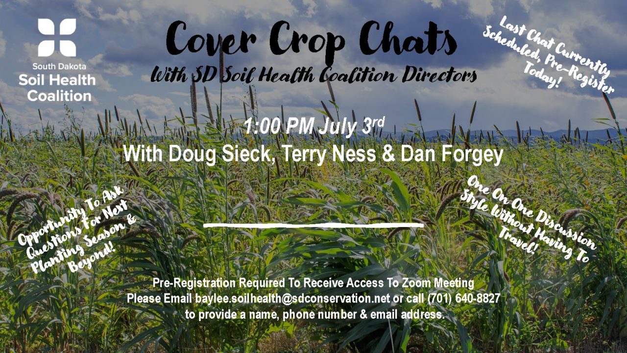 "Cover Crop Chats" With SDSHC Directors 7/3 - South Dakota Soil Health ...
